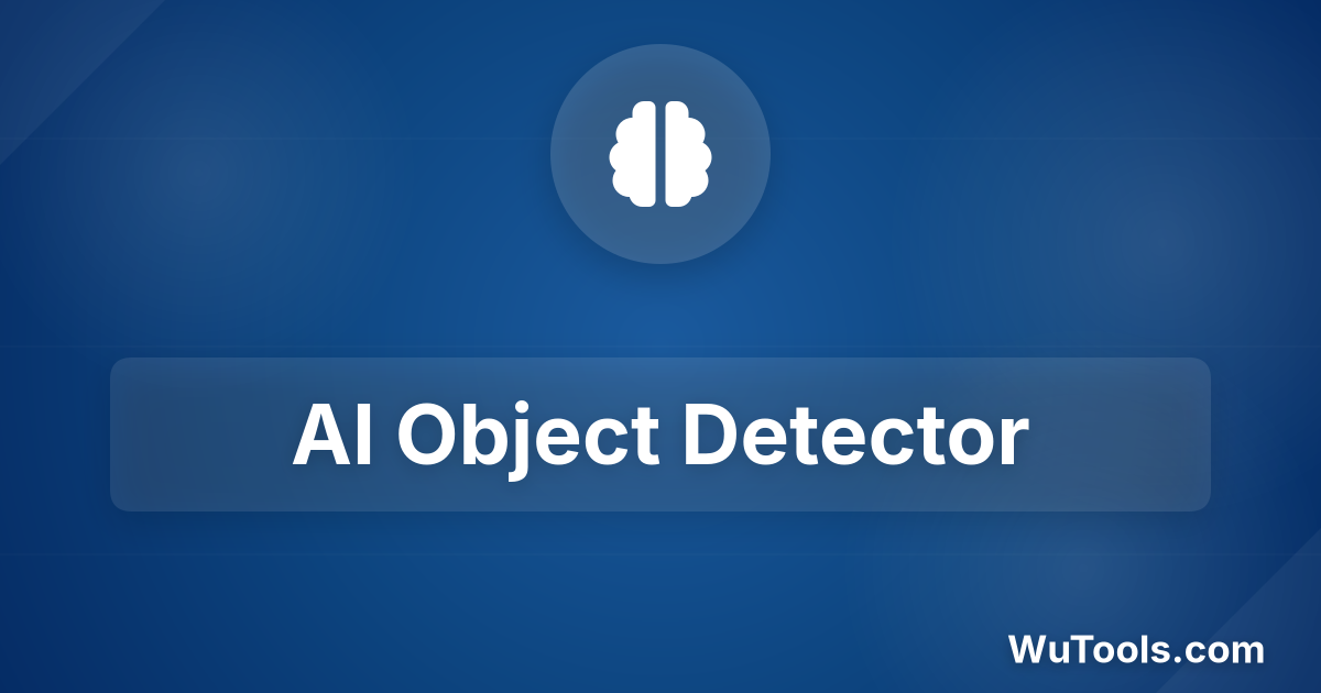 AI Object Detector - Detect 80+ Objects in Images Online