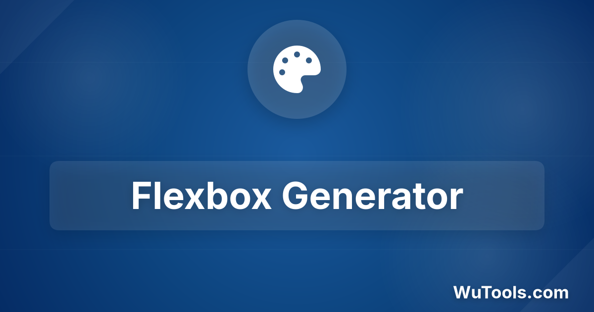 CSS Flexbox Generator - Visual Flexbox Playground Online