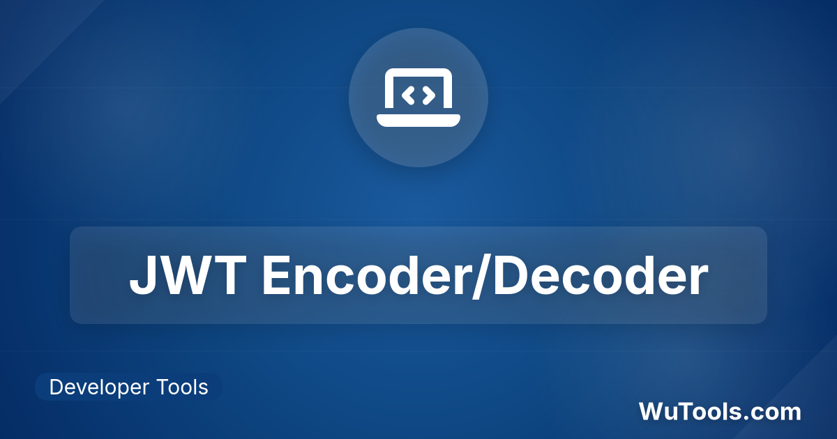 Encodeur/Décodeur JWT - Encoder et Décoder JSON Web Tokens en Ligne