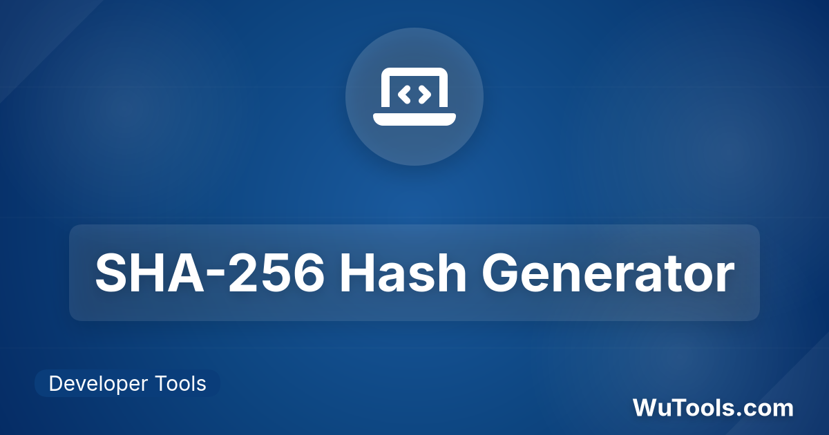 Generador de Hash SHA-256 - Encriptación SHA-256 Online Gratis