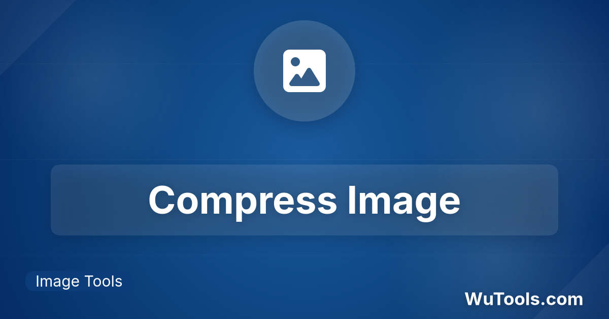 Compresser l'Image - Réduire Taille d'Image en Ligne | WuTools