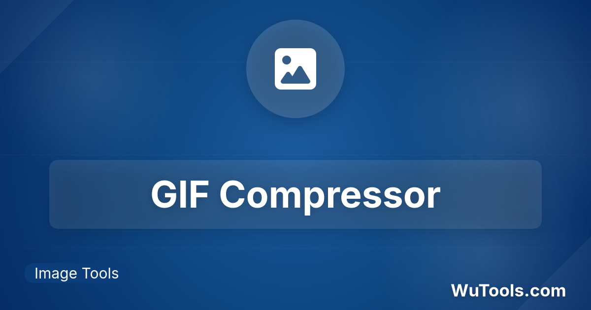 Compressor de GIF - Reduzir Tamanho de Arquivo GIF Online