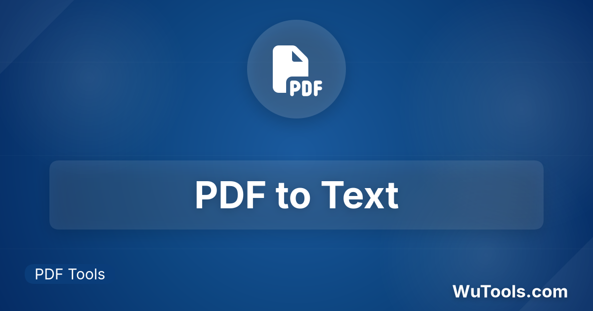 Conversor de PDF para Texto - Extrair Texto de PDF Online